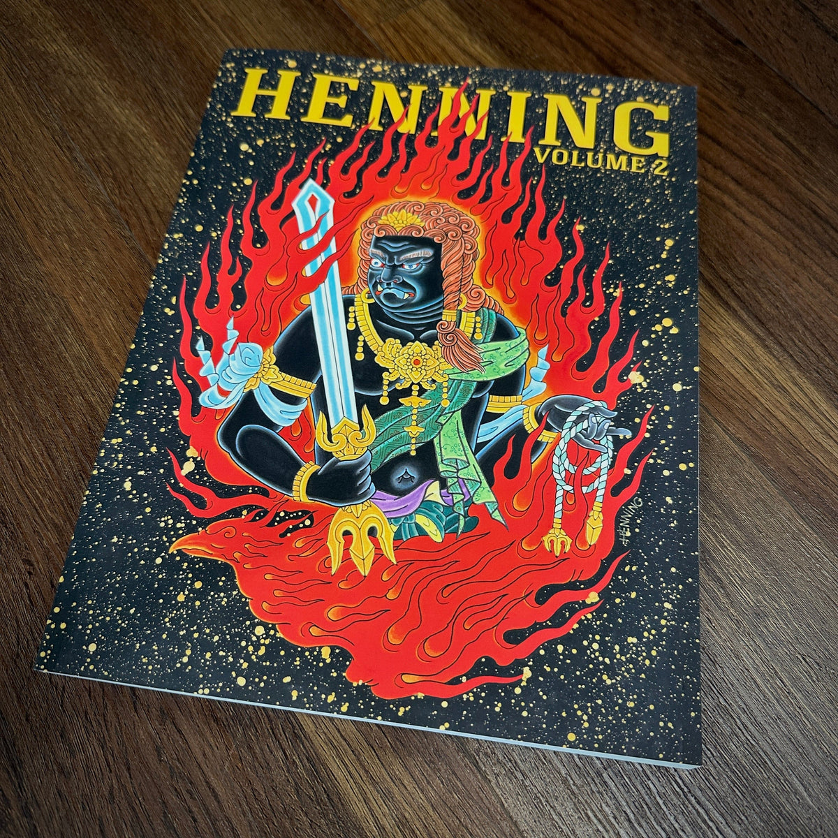 Henning line drawings Vol.2 - tattooflashcollectiveeurope