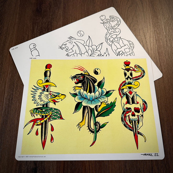 Henry Rodriguez #46 - tattooflashcollectiveeurope