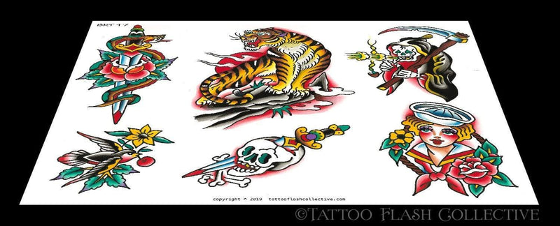 Benjamin Raddatz #17 - tattooflashcollectiveeurope