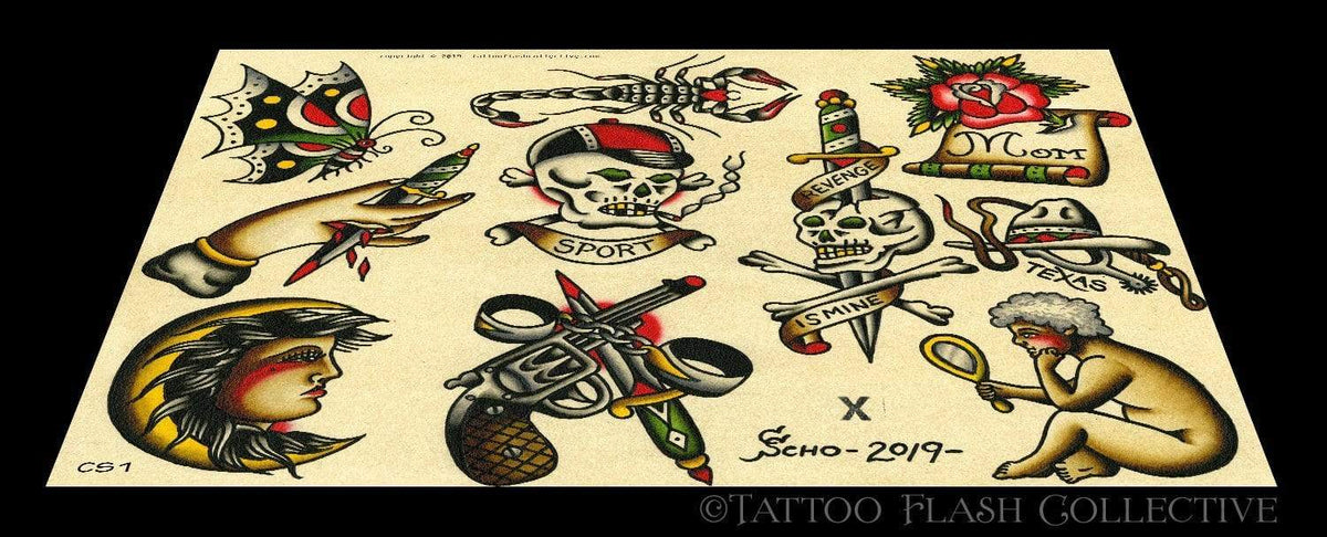 Cory Schofield #01 - tattooflashcollectiveeurope