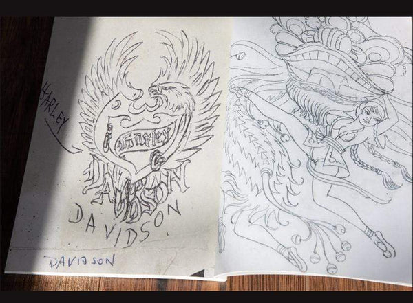 The Lost Designs of Pinky Yun - tattooflashcollectiveeurope