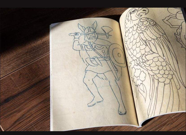 The Lost Designs of Pinky Yun - tattooflashcollectiveeurope