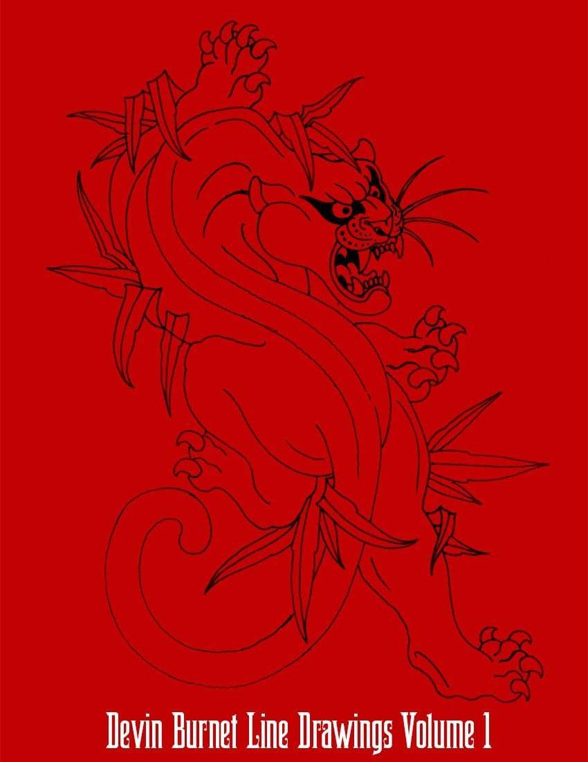 Devin Burnett Line Drawings Vol.1 Digital download ...