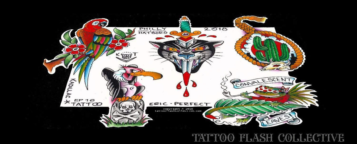Eric Perfect #16 - tattooflashcollectiveeurope