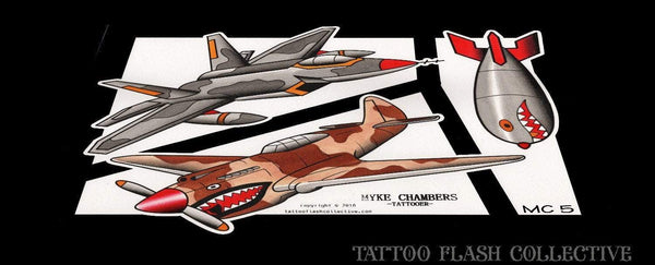 Myke Chambers #05 - tattooflashcollectiveeurope